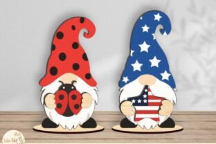 Interchangeable Gnome SVG Bundle · Creative Fabrica