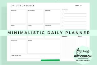 Landscape Daily Planner Printable, Daily Graphic by PlannersByBee ...
