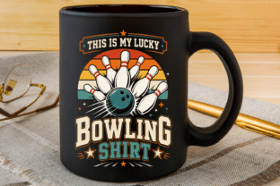 Lucky Bowling Vintage Bowler PNG Graphic by Pixelora Studio · Creative ...