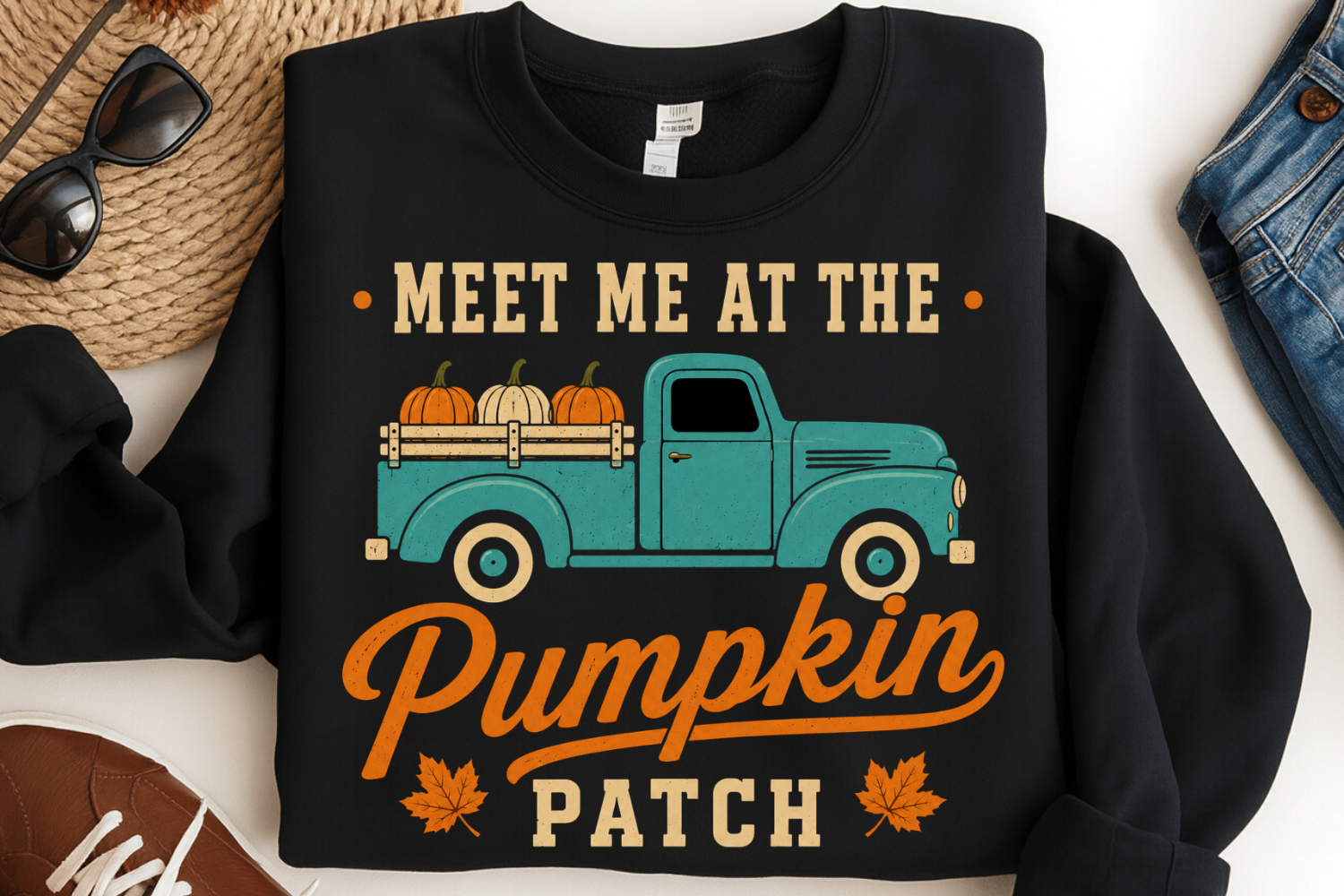 Meet Me at the Pumpkin Patch Truck PNG Graphic by TechPeak Crafts ...