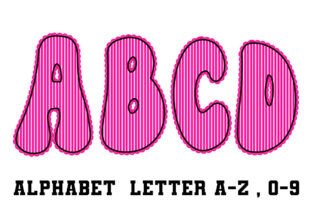 Pink Coquette Alphabet PNG Graphic by superdong_nu · Creative Fabrica