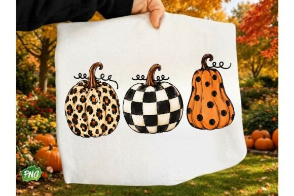 Preppy Fall Pumpkin PNG Graphic by OrinDesign · Creative Fabrica