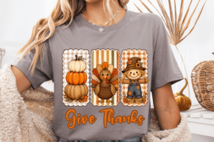 Thanksgiving Give Thanks PNG Graphic by angela39503 · Creative Fabrica