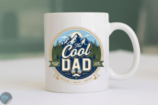 The Cool Dad PNG, Dad the Legend Shirt Graphic by Crafts SVG · Creative ...