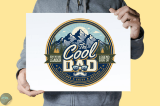 The Cool Dad PNG, Dad the Legend Shirt Graphic by Crafts SVG · Creative ...