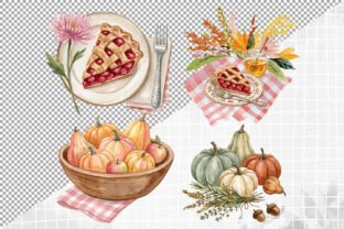 Watercolor Autumn Baking PNG Graphic by PIG.design · Creative Fabrica