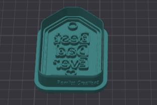 Best Dad Ever Cookie Cutter · Creative Fabrica