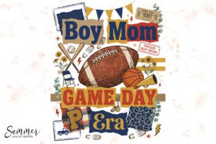 Boy Mom Game Day Era Football Mom PNG Graphic by Summer Digital Design ...