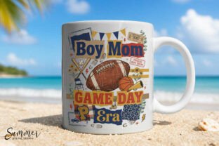 Boy Mom Game Day Era Football Mom PNG Graphic by Summer Digital Design ...