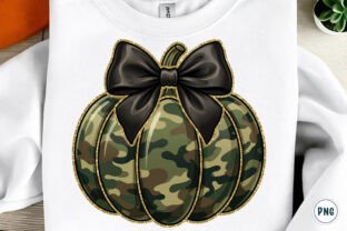 Camo Pumpkin Glitter Png, Preppy Pumpkin Graphic by SinaCreation ...