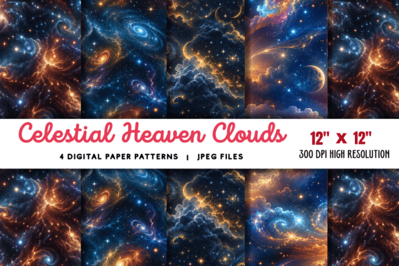 Celestial Heaven Clouds Glow Light PNG Graphic by Styled Stock Mock ...