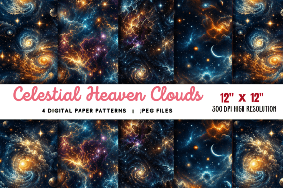 Celestial Heaven Clouds Glow Light PNG Graphic by Styled Stock Mock ...