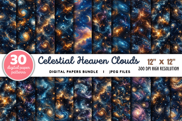 Celestial Heaven Clouds Glow Light PNG Graphic by Styled Stock Mock ...