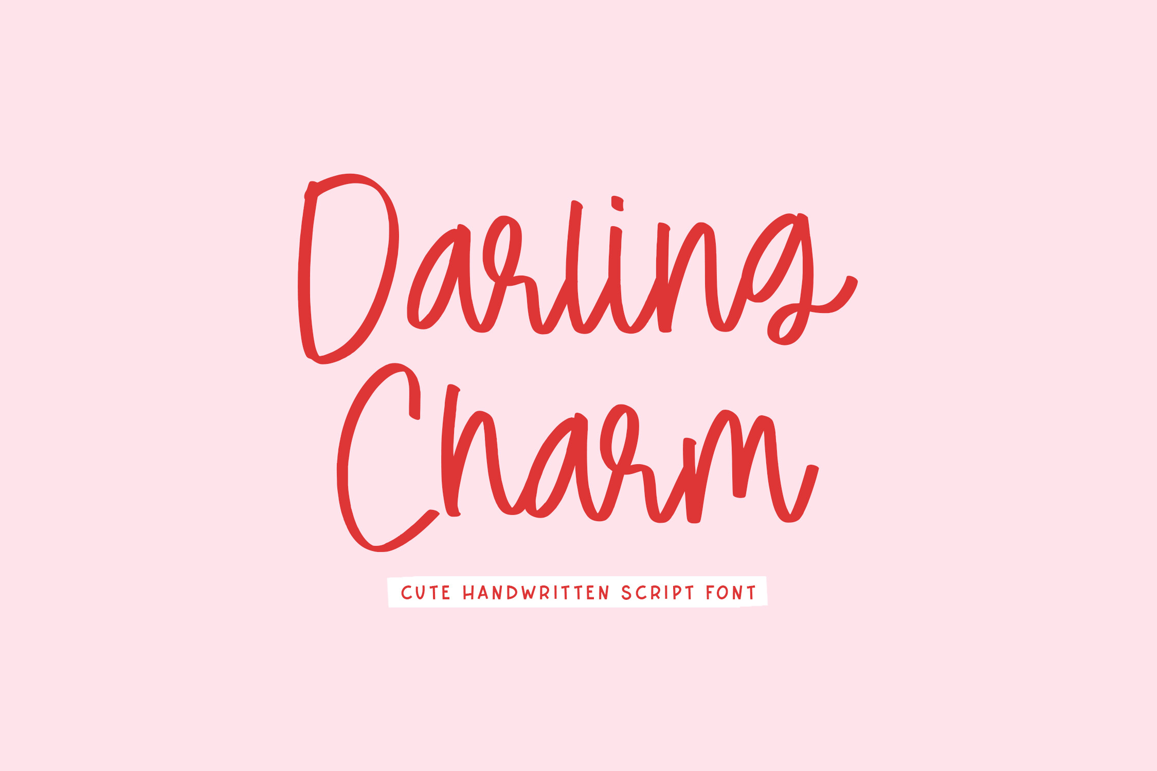 Darling Charm Font by Timur type · Creative Fabrica