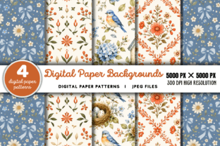 Digital Paper Backgrounds 4 Graphic by Styled Stock Mock · Creative Fabrica