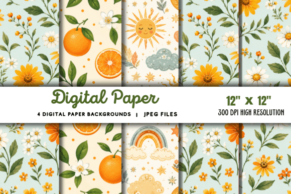Digital Paper Pattern Background 1 Graphic by Styled Stock Mock ...