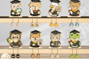 Graduation Animal Sitter SVG Bundle · Creative Fabrica