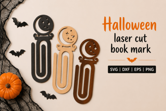 Halloween Crystal Ball Bookmark SVG · Creative Fabrica
