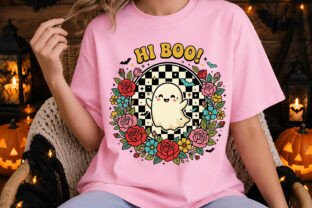 Hi Boo Cute Ghost PNG Graphic by HR Studio · Creative Fabrica