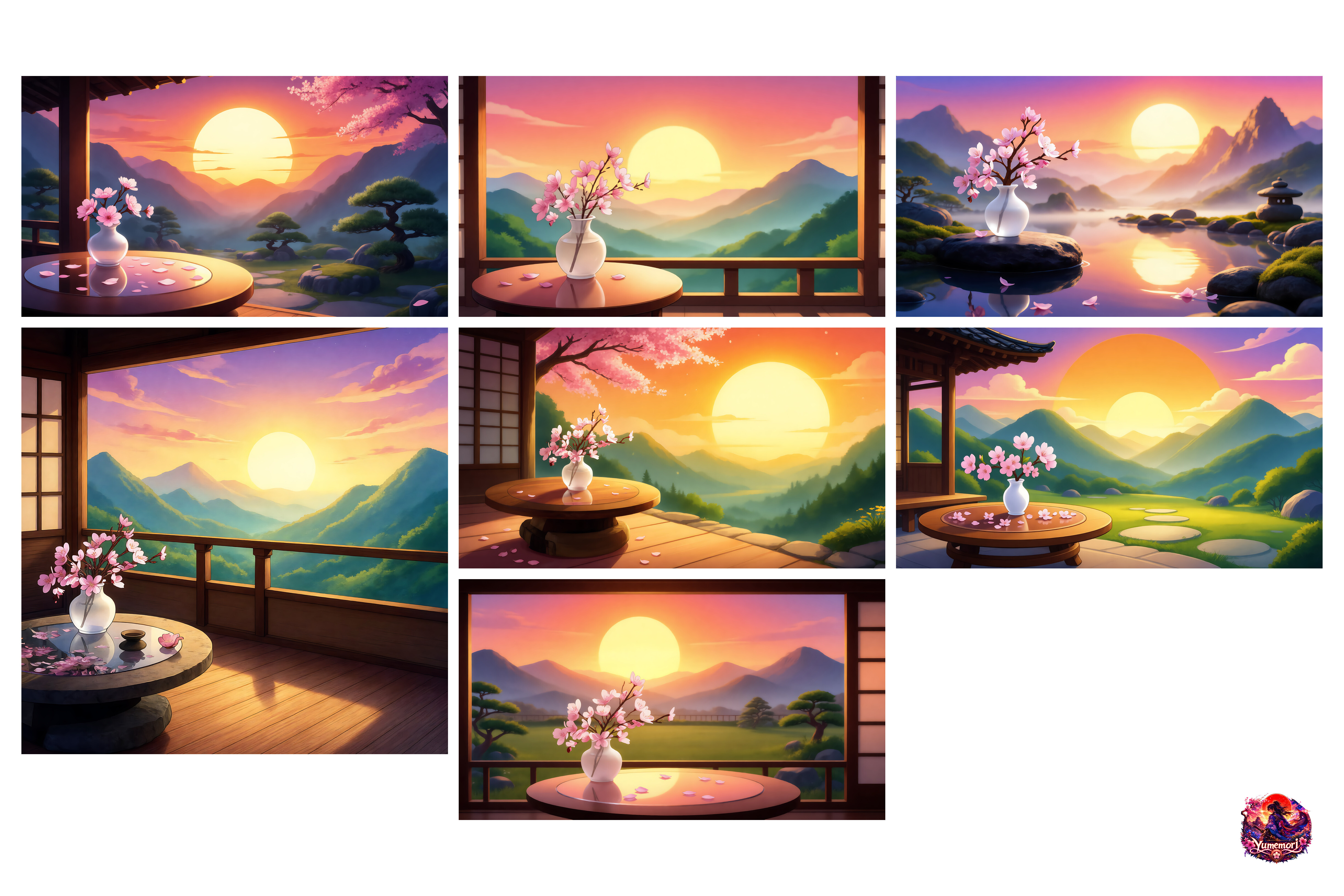 Iyashikei Community Backgrounds Graphic by Yumerori · Creative Fabrica