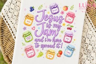 Jesus is My Jam Christian PNG Sublimatio Graphic by LunaDesignHouse ...