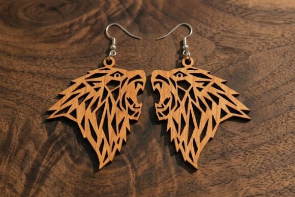 Laser Cut Animal Earring SVG · Creative Fabrica