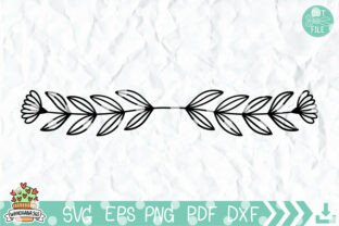 Leaf Plant Nature Border Ornament Graphic by wanchana365 · Creative Fabrica