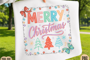 Merry Christmas PNG Design, Retro Pastel Graphic by Craftcity ...