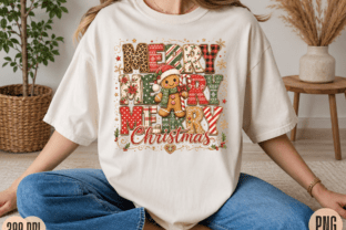 Merry Merry Merry Christmas PNG Design, Graphic by Craftcity · Creative ...