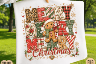 Merry Merry Merry Christmas PNG Design, Graphic by Craftcity · Creative ...