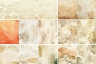 Neutral Watercolor Abstract Backgrounds Graphic by Attractions Artist ...