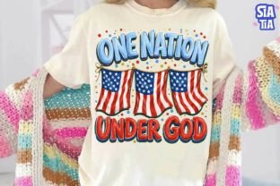 One Nation Under God Patriotic PNG Graphic by siatia · Creative Fabrica