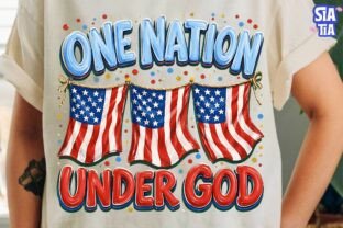 One Nation Under God Patriotic PNG Graphic by siatia · Creative Fabrica