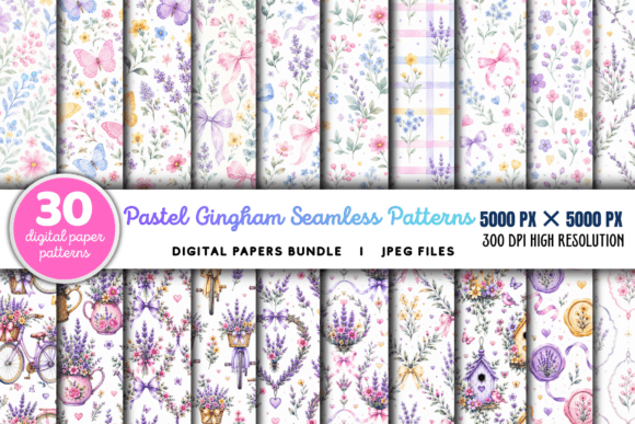 Christmas Digital Paper Bundle Graphic by Styled Stock Mock · Creative ...