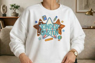 Preppy Kindergarten Back to School PNG Graphic by Creative Community ...