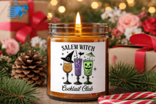 Salem Witch Cocktail Club SVG PNG Graphic by faysalahmedmithu1 ...