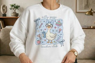 Silly Goose Teacher Club PNG Graphic by Creative Community · Creative ...