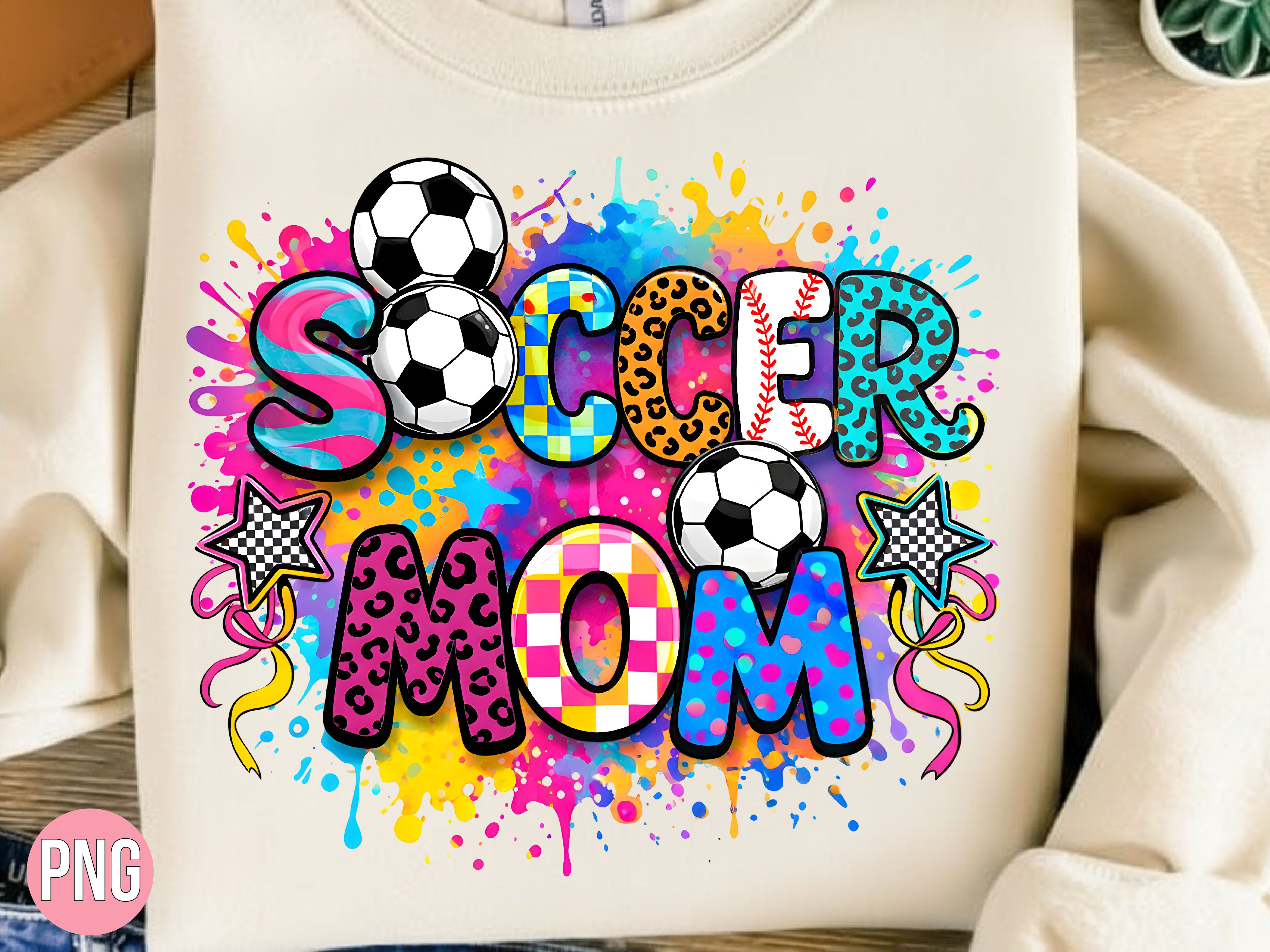 Soccer Mom Leopard Sports T-shirt PNG Graphic by DIGITAL FOX · Creative ...
