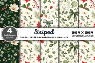 Striped Digital Paper Background 7 Graphic by Styled Stock Mock ...