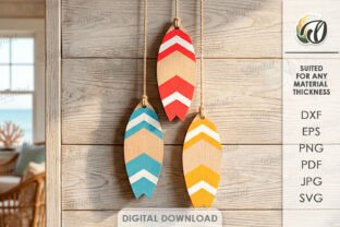 Summer Ornament Laser Cut · Creative Fabrica