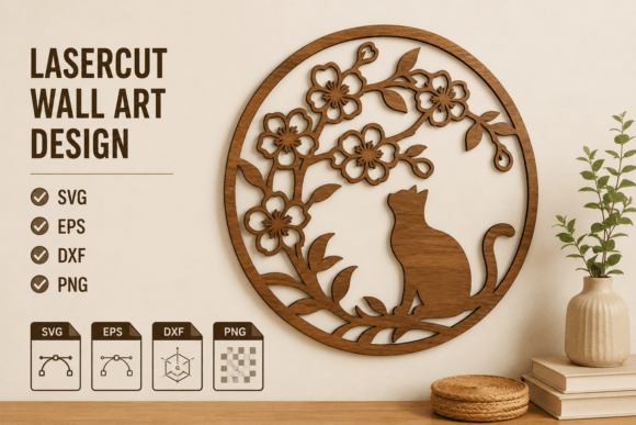 Wooden Wall Art SVG,Laser Cut Files · Creative Fabrica