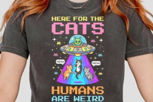Alien Abduction Cats Pixel Art Graphic by gregoraciiart · Creative Fabrica