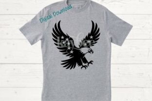 Bald Eagle American Flag SVG PNG EPS PDF Graphic by KayBeeSVGs ...