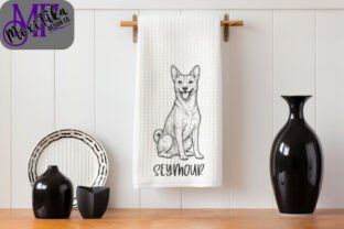 Basenji Dog Sketch PNG Graphic by MoxiFikaDesignCo · Creative Fabrica