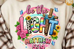 Be the Light Matthew Bible Verse PNG Graphic by SAVA STORE · Creative ...