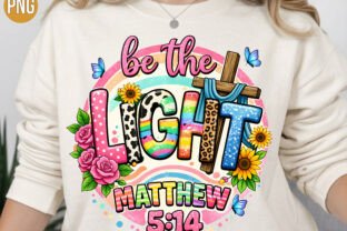 Be the Light Matthew Bible Verse PNG Graphic by SAVA STORE · Creative ...