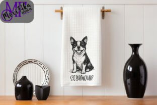 Boston Terrier Basenji Dog Sketch PNG Graphic by MoxiFikaDesignCo ...