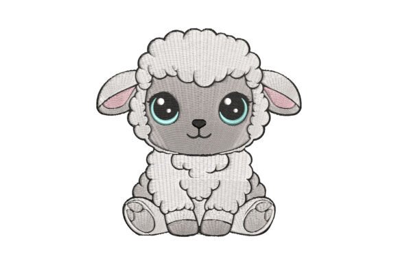 Cute Baby Sheep · Creative Fabrica