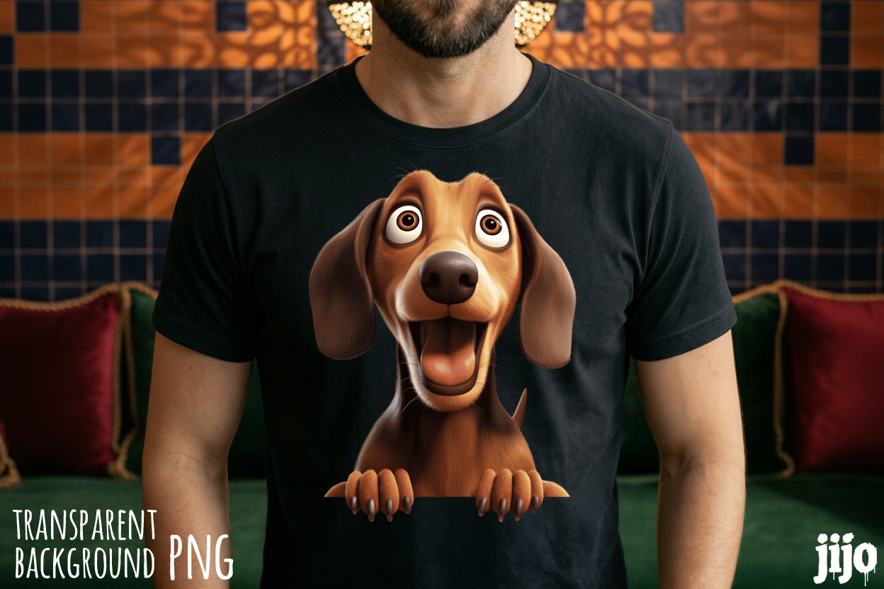 Dachshund Dog Cartoon Cute PNG Graphic by jijopero · Creative Fabrica