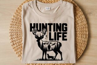 Deer Hunting Life Svg, Hunting SVG Graphic by BlackCatMedia · Creative ...
